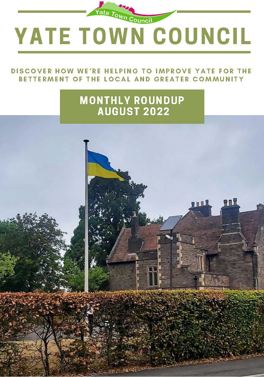 Monthly Roundup August Published - Yate Town Council