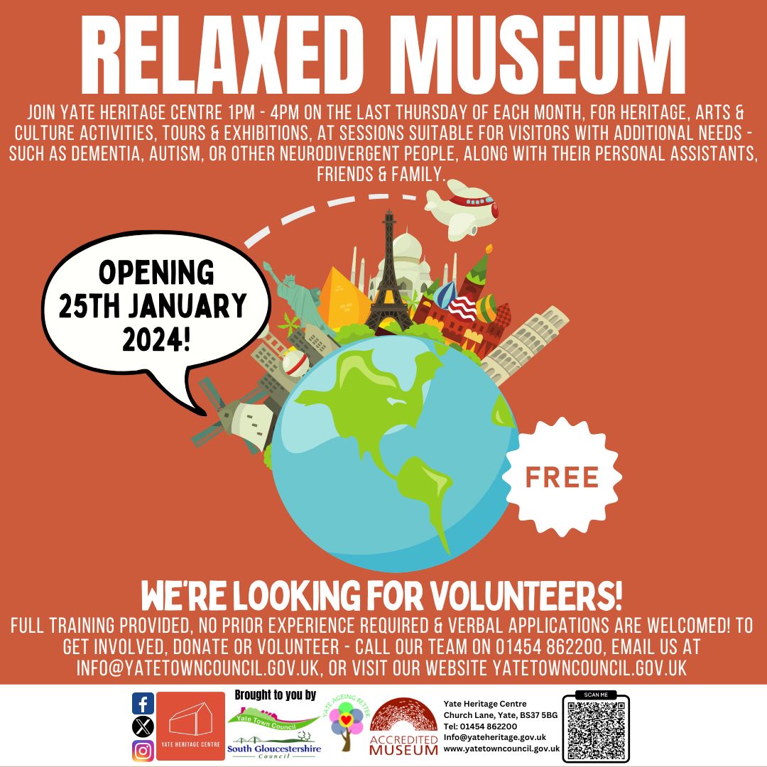 Yate Heritage Centre launches ‘Relaxed Museum’ - Yate Town Council